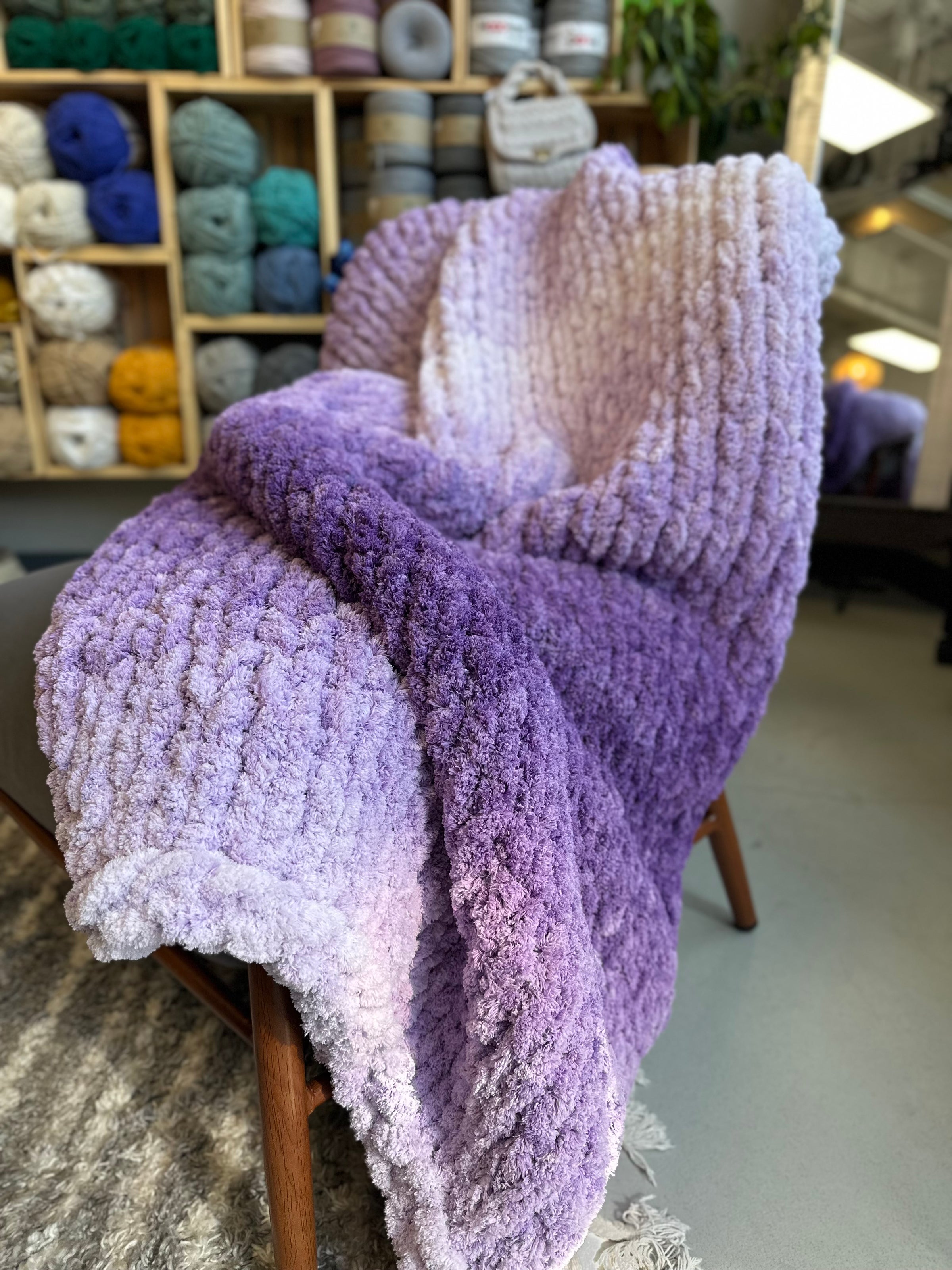 Bernat Blanket Extra Thick Perfect Phasing Yarn | Parcero Studio